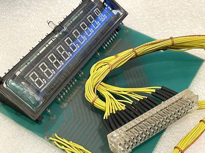 NEC FIP9B10 NIXIE Era / 7-segment 9-digit VFD Display Kit Board NEW | eBay