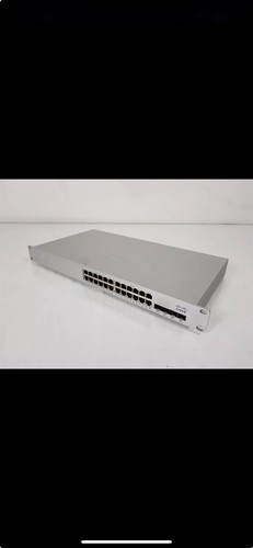 Cisco Meraki MS210-24P-HW 24-Port PoE Managed Ethernet Switch MS210 ...
