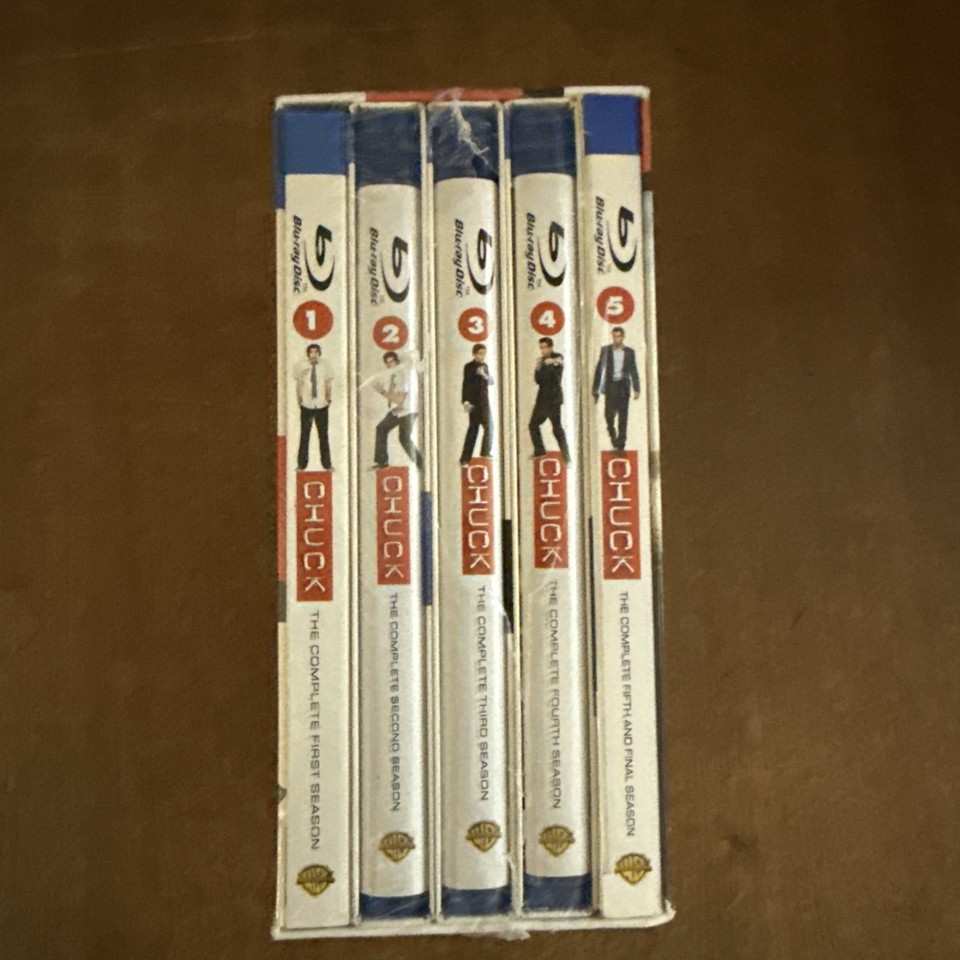 Chuck Complete TV Series Seasons 1-5 Blu-Ray New Sealed | eBay