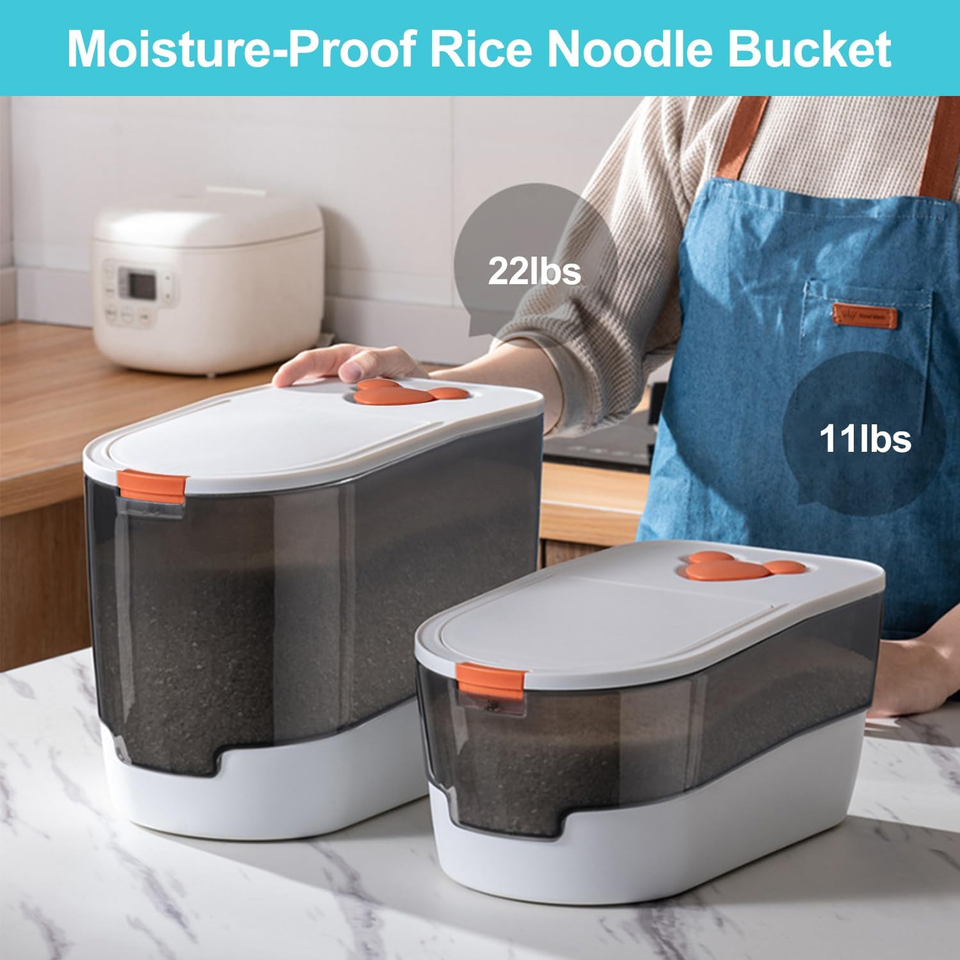 Pet Food Storage Container, Airtight Pet Food Storage Container with ...