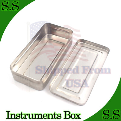 Surgical Instruments Box 28x14x6 Cm Stainless Steel High Quality DN ...