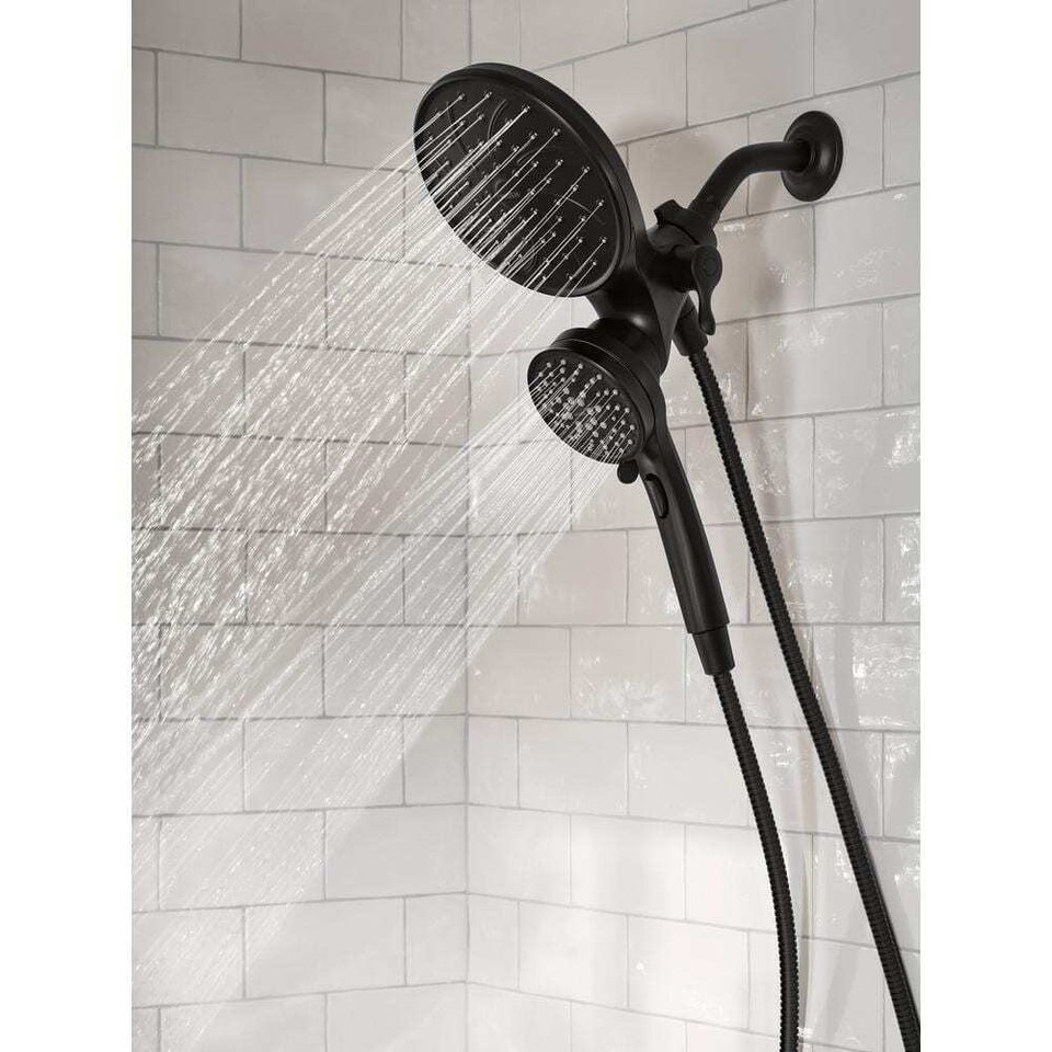 MOEN Brecklyn Single Handle 6-Spray Tub and Shower Faucet (Valve ...