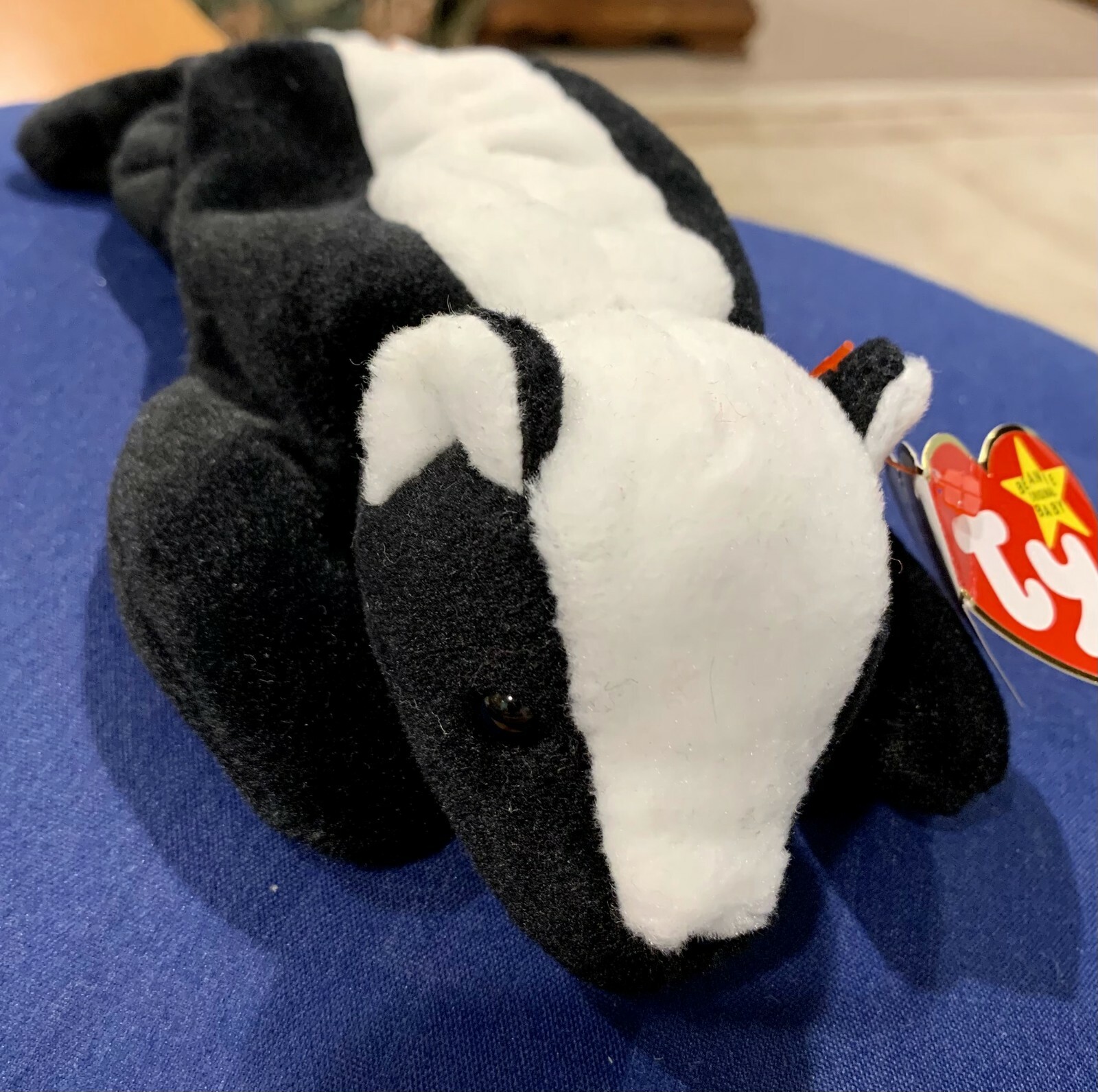 Stinky the Skunk Ty Beanie Baby - Errors Original Owner 1995 Style 4017 ...