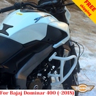 For Bajaj Dominar 400 Engine guard Crash bars (2016-2018), Free ...
