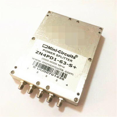 Mini-Circuits ZN4PD1-63-S+ Power Splitter/Combiner 4 Way-0 50Ω 2000 to ...