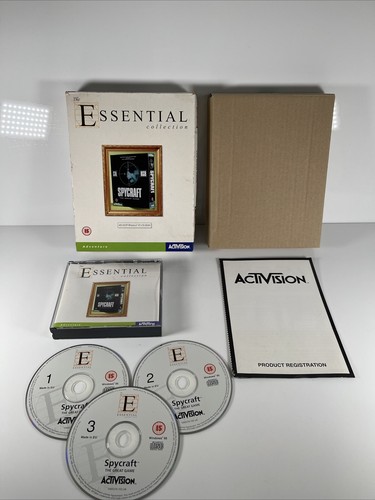 The Essentiel Collection Spycraft pour PC De Activision - Gros Coffret ...