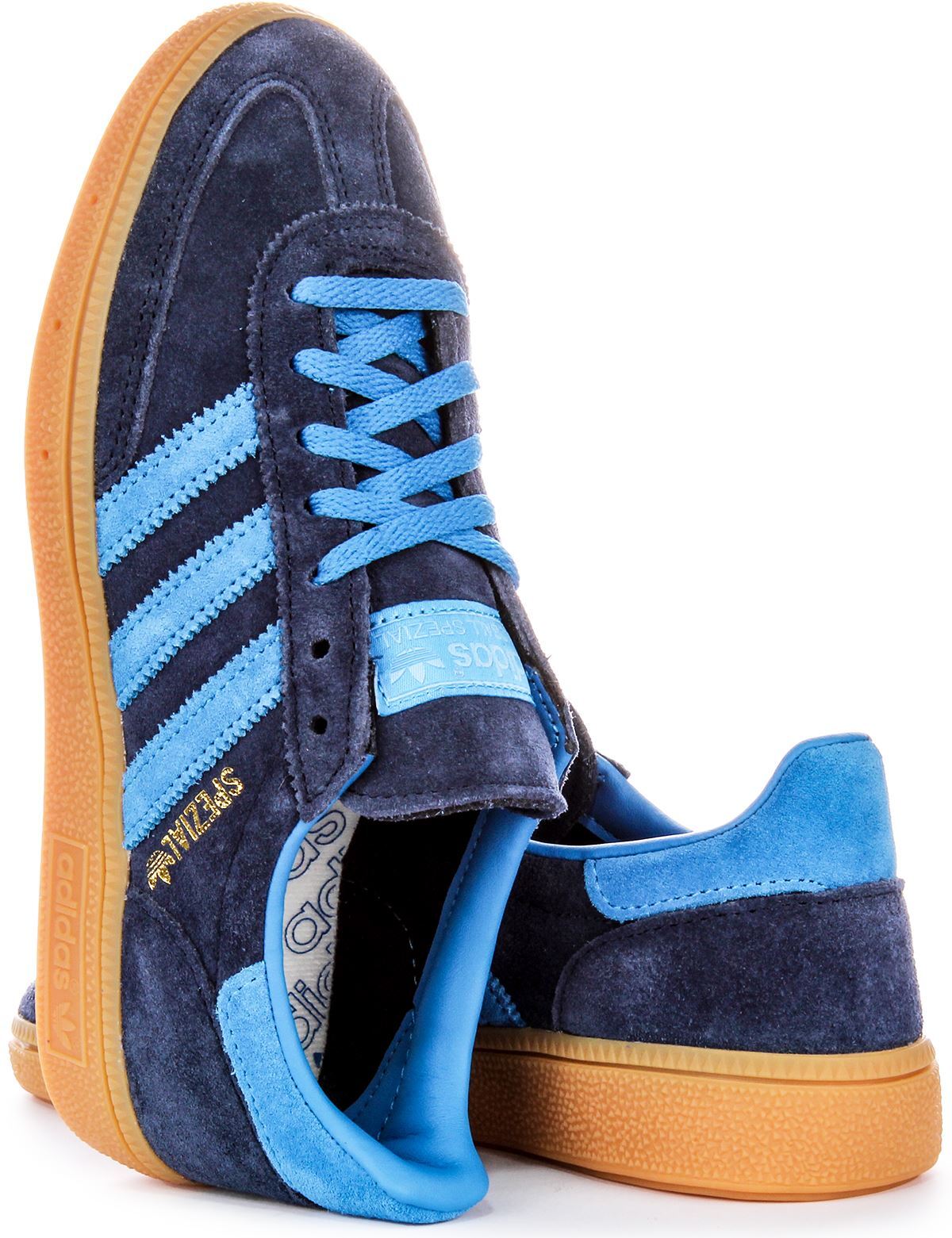 Adidas Handball Spezial Gum Outsole Solar Mens Sneakers Navy Blue US 9 ...