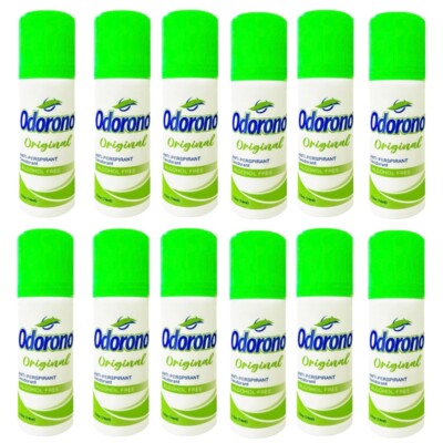 LOT OF 12 Odorono Anti-perspirant Deodorant Original 2.5 OZ Roll On | eBay