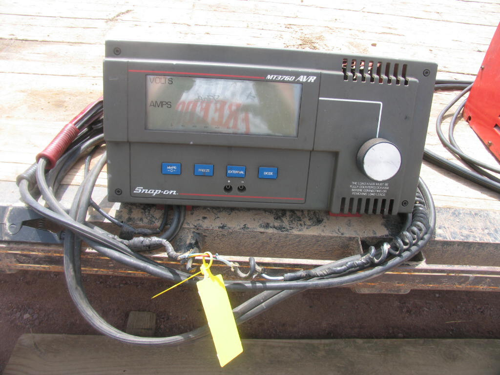Snap-on MT3760 Heavy Duty AVR Battery Load Tester Electrical System ...