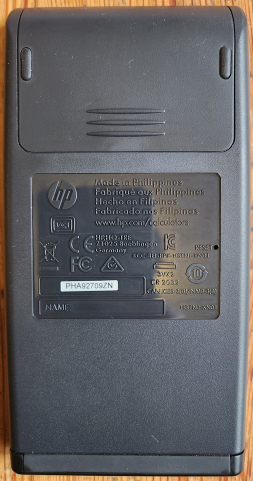 Hewlett Packard HP-35S RPN Calculator for Parts or Repair: Gets Stuck ...