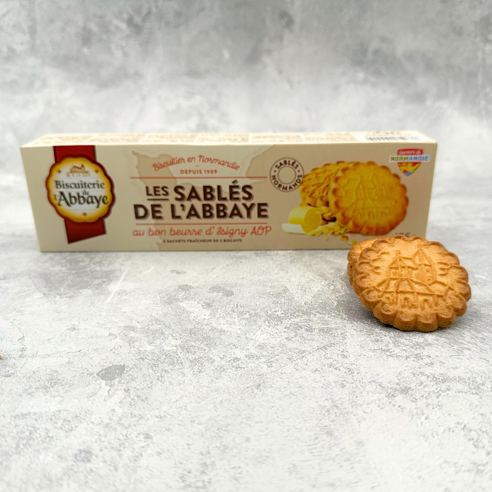 French Biscuits Sable de L'Abbaye Biscuiterie De L'Abbaye 125g ...