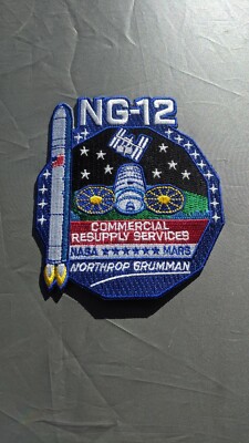 NASA - MARS NORTHROP GRUMMAN NG 12 Mission patch Ng12 NG-12 Cygnus | eBay