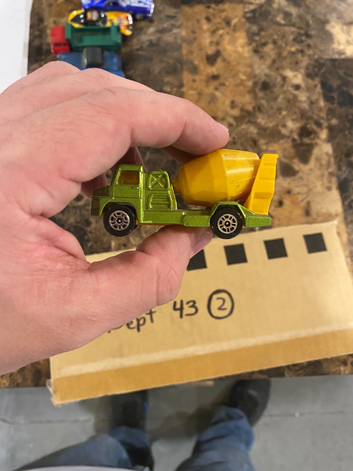 Genuine Vintage CORGI JUNIORS Mobile Cement Mixer 1980s 'Made in Great ...