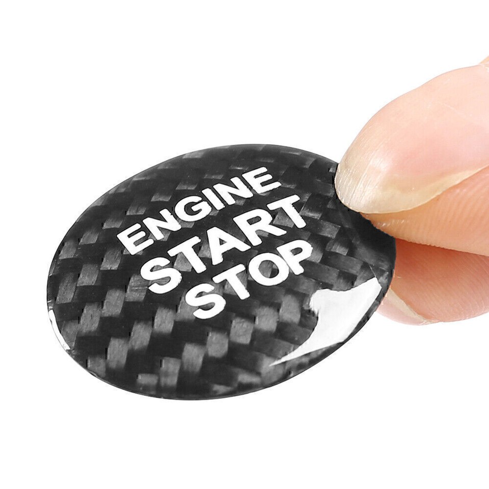 Carbon fiber Engine Start Stop Button cover For LEXUS IS ES GS NX RX LX ...