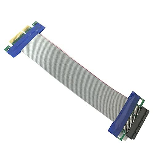 PCI-Express 4X Riser Cable Premium PCI-E Port Extension Extender Card ...