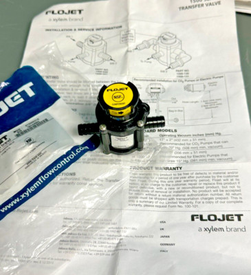 Flojet, Selector Transfer Valve, High Altitude Applications Part ...