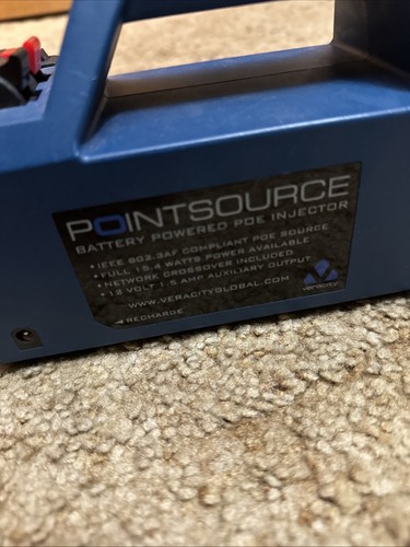 Battery Powered POE Injector Veracity VAD-PS POINTSOURCE - No Power ...