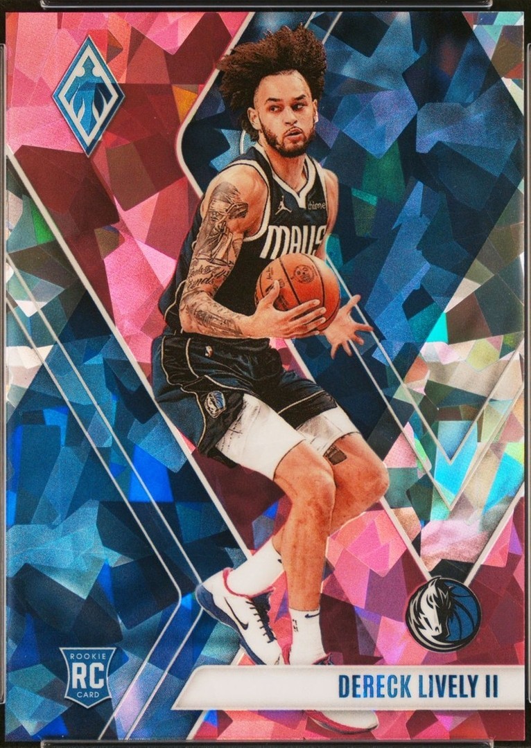 2023-24 Panini Phoenix - Rookies Dereck Lively #290 Pink Ice Phoenix ...