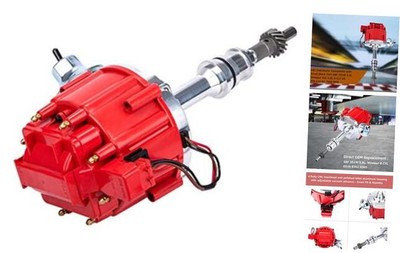 HEI Distributor Compatible with Small Block Ford SBF 351W 5.8L, Windsor ...