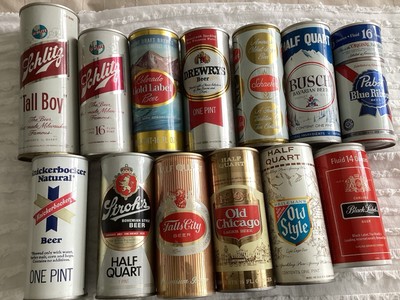 Lot Of 13 Vintage Beer Cans | eBay