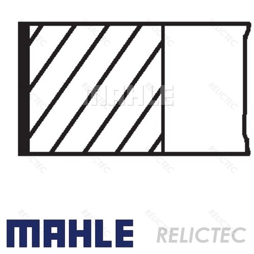 Piston Rings Kit MB:W204,S204,C204,W212,S212,A207,C207,R172,C,E,SLK ...