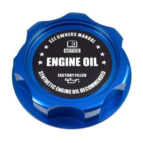V1 Blue Oil Filler Engine Cap Black Emblem For Ford 7.3L 6.0L 6.4L ...