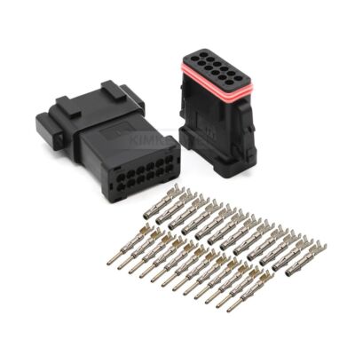 12 Pin/Way ITT Cannon CTC Auto Car Waterproof Male Female Connector ...