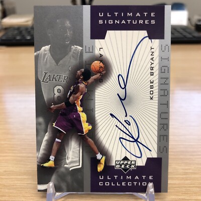 2001 Ultimate Collection Kobe Bryant Auto Ultimate Signatures LAKERS ...