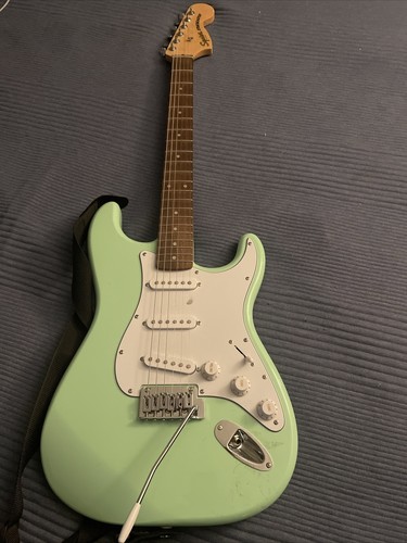 Squier Affinity Series Stratocaster 6 String Electric Guitar - Surf ...