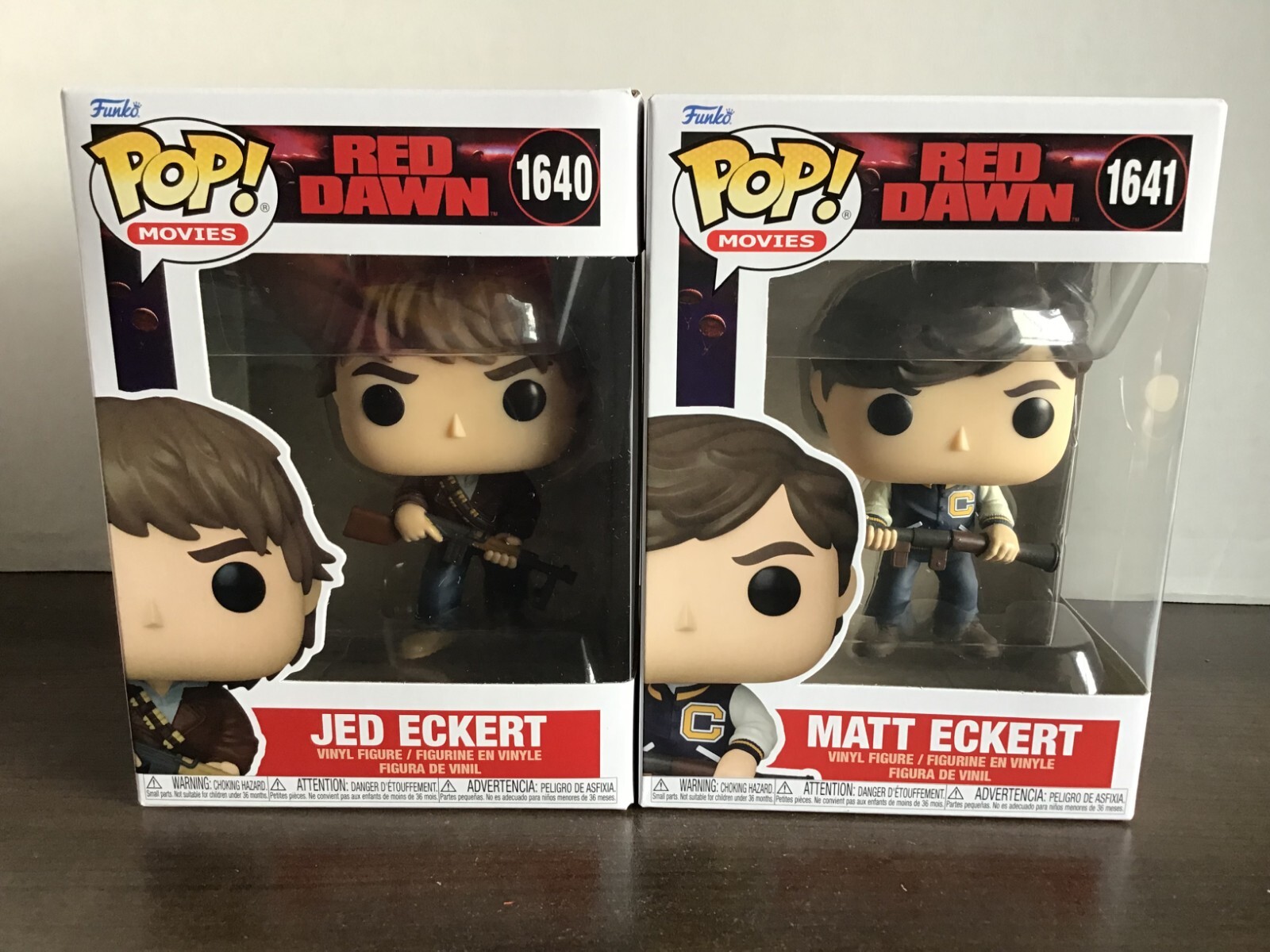 Funko Pop! Red Dawn (1984) Matt Eckert Jed Eckert Pop! Vinyl Figure Set of 2 | eBay
