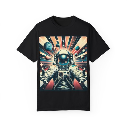 Cosmic Astronaut T-shirt, Space Theme Gift, Unisex Graphic Tee ...