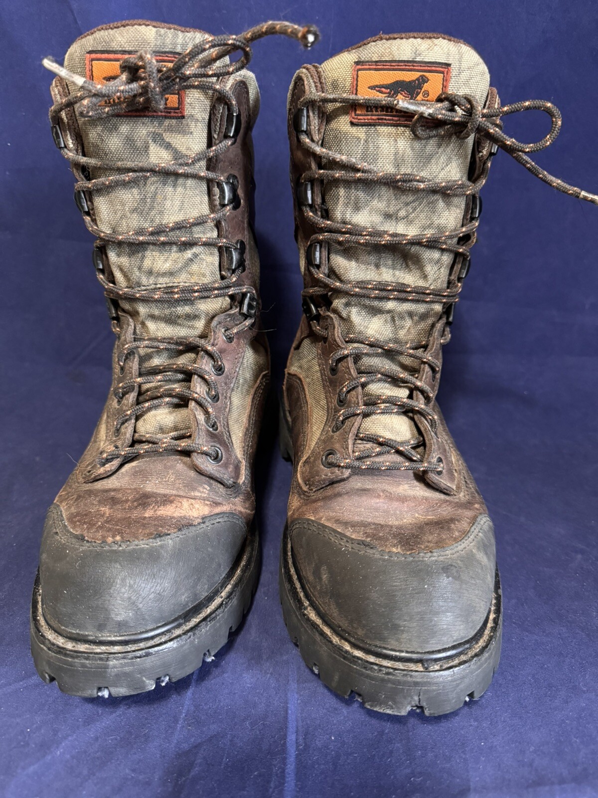 Red Wing Irish Setter Camo Boots 7EE Leather GORE-TEX… - Gem