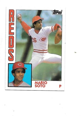 Mario Soto 1984 Topps Baseball Card #160 Cincinnati Reds | eBay