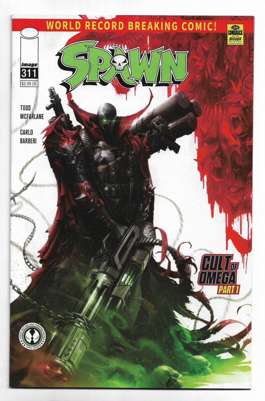 Spawn #311 (Image Comics) for sale online | eBay