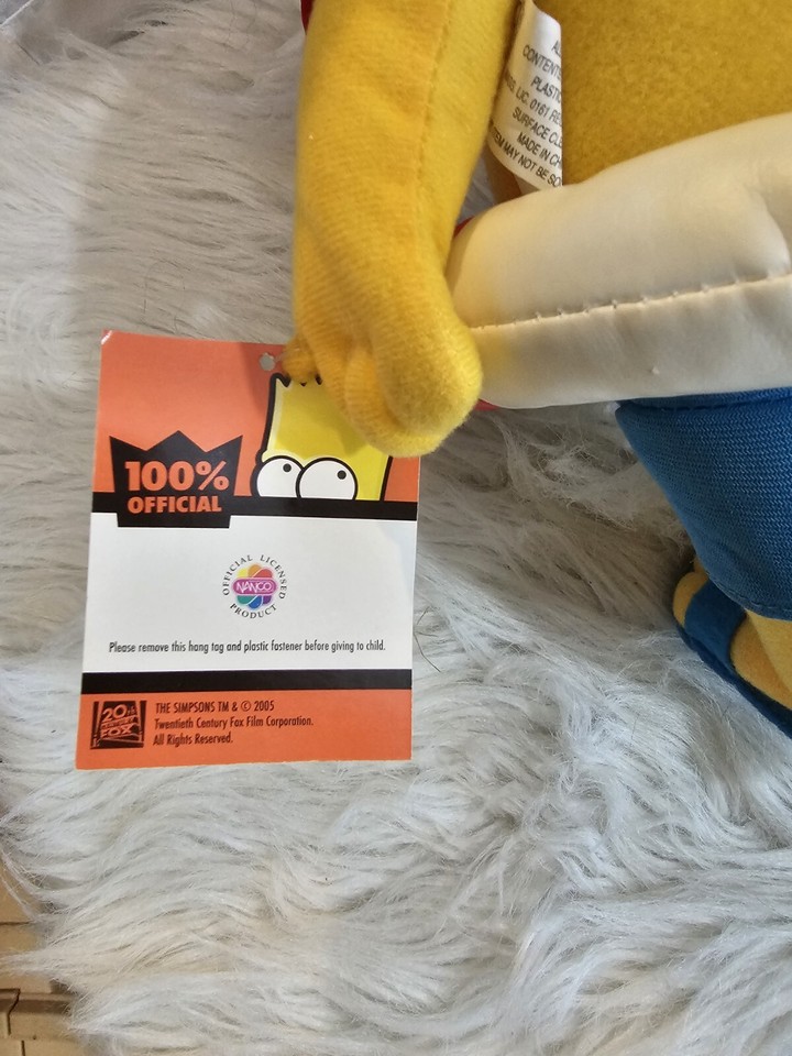 The Simpsons Homer Rescue Plush Swim Float Goggles with Crab | eBay