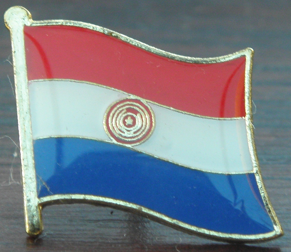 Paraguay Flag Pin Badge Tetã Paraguái Guaraní Brooch | eBay