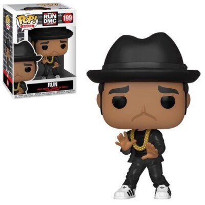 RUN from RUN DMC Hip Hop Rap Group '80's Funko POP! Rocks #199 Brand ...