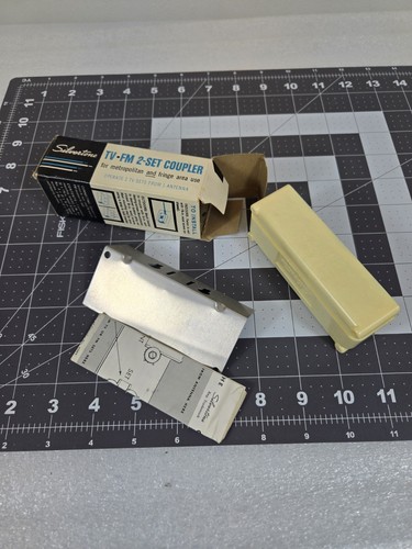 vintage Silvertone TV-FM 2-Set Coupler, model number 6993 | eBay