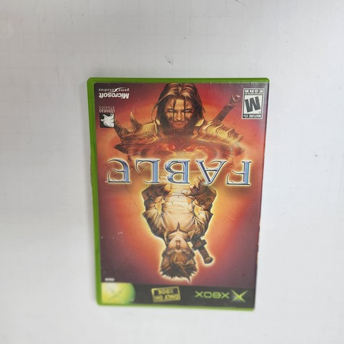 Fable Microsoft Xbox Video Game Complete CIB RPG Action Adventure M ...
