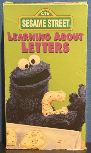 Sesame Street Learning about Letters (VHS, 1986) 74645127439| eBay