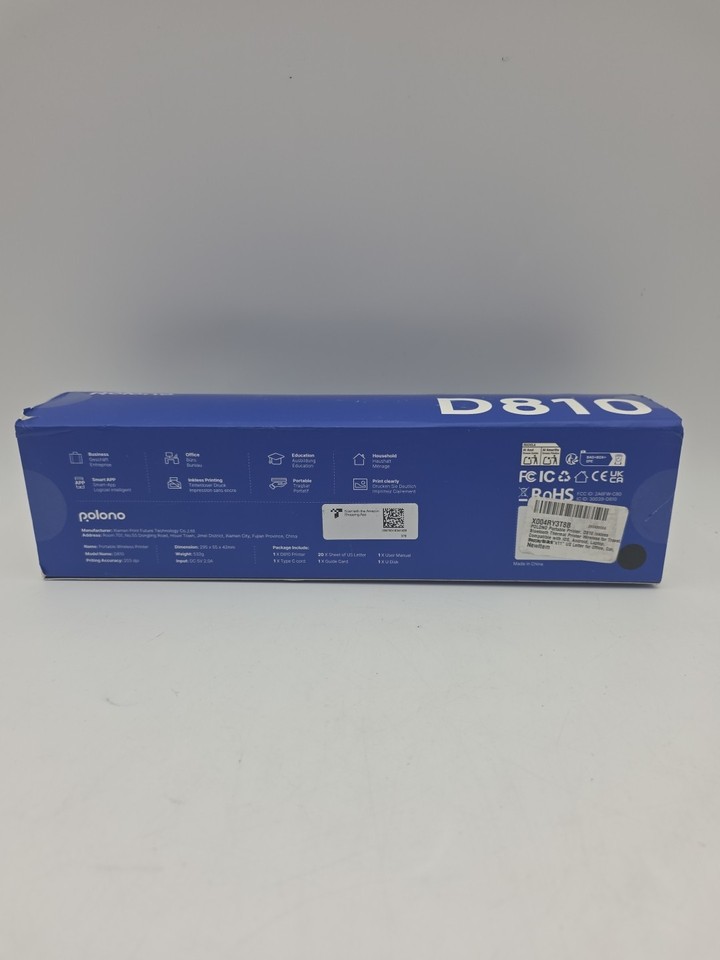 Polono D810 Portable Wireless Printer | eBay