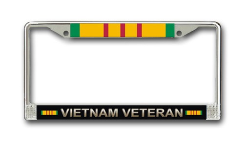 Army Vietnam Veteran License Plate Frame - American Made - Veteran ...