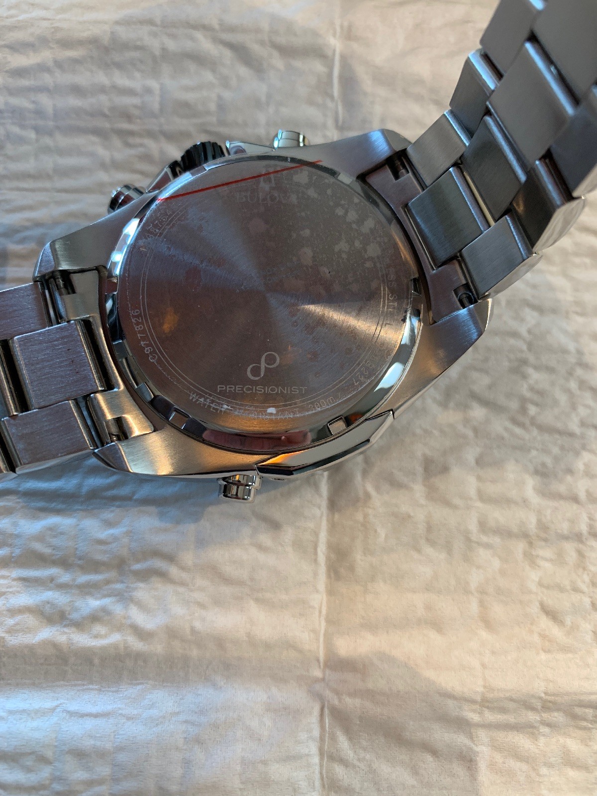 BULOVA PRECISIONIST CHRONOGRAPH 98B227 -MENS-BRAND NEW! HARD TO FIND | eBay