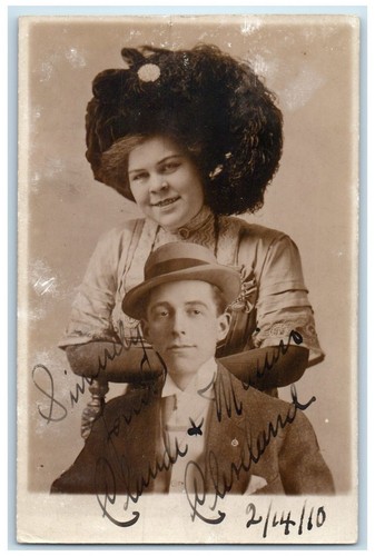 Vaudeville Singer Comedian Claude Marion Cleveland Autograph RPPC ...