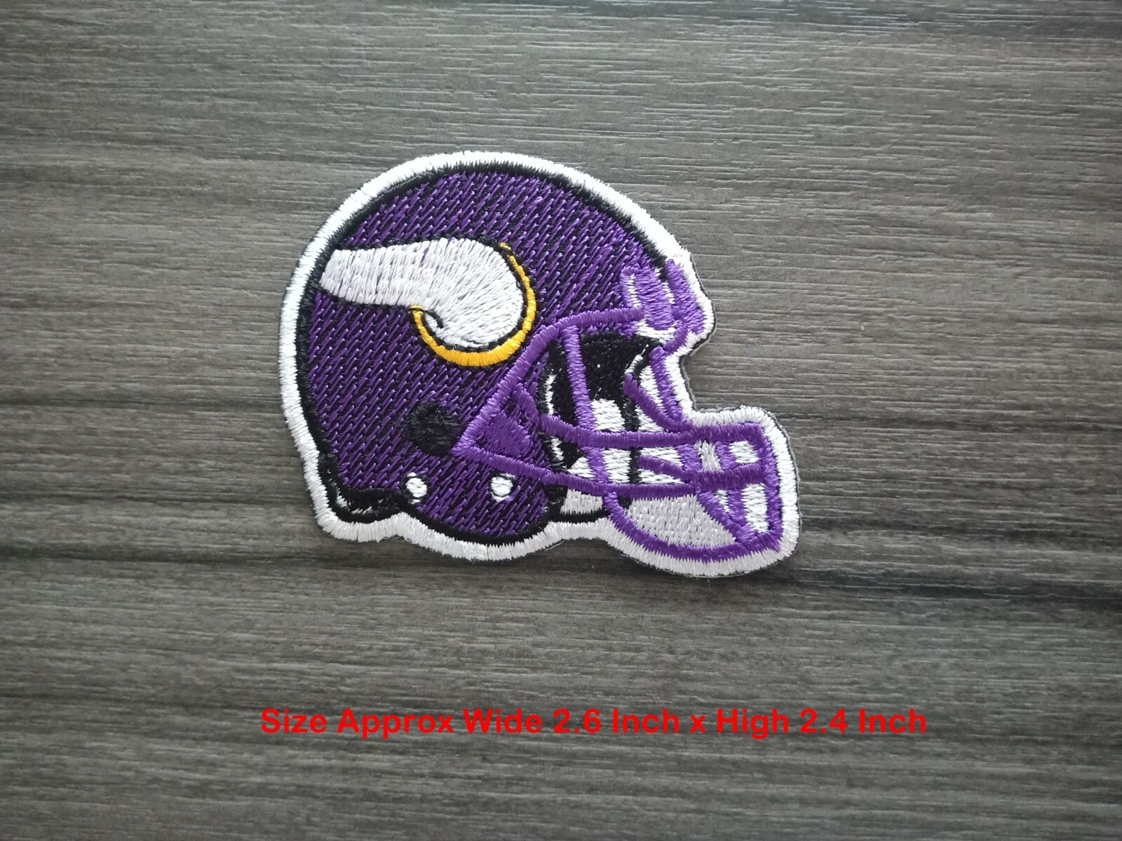 4 pcs Patch MINNESOTA VIKINGS Football Team Embroidered Iron or Sew on ...