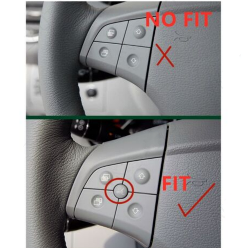 Steering Wheel Control Switch 5 Buttons Black For Benz W164 ML GL CLass ...