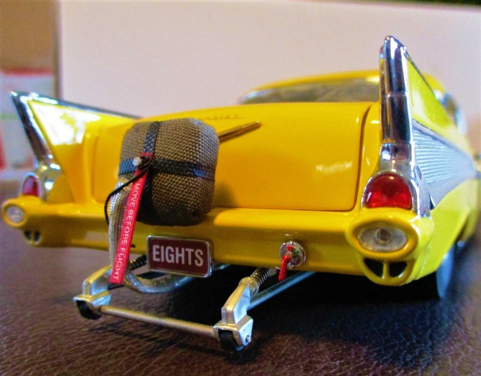 57Chevy55 1957 Chevrolet Dragster Metal Race Car Racing Hot Rod Classic ...