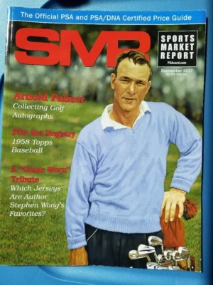 Arnold Palmer, Golf Autos SMR Reports Magazine Cover, September 2017 ...