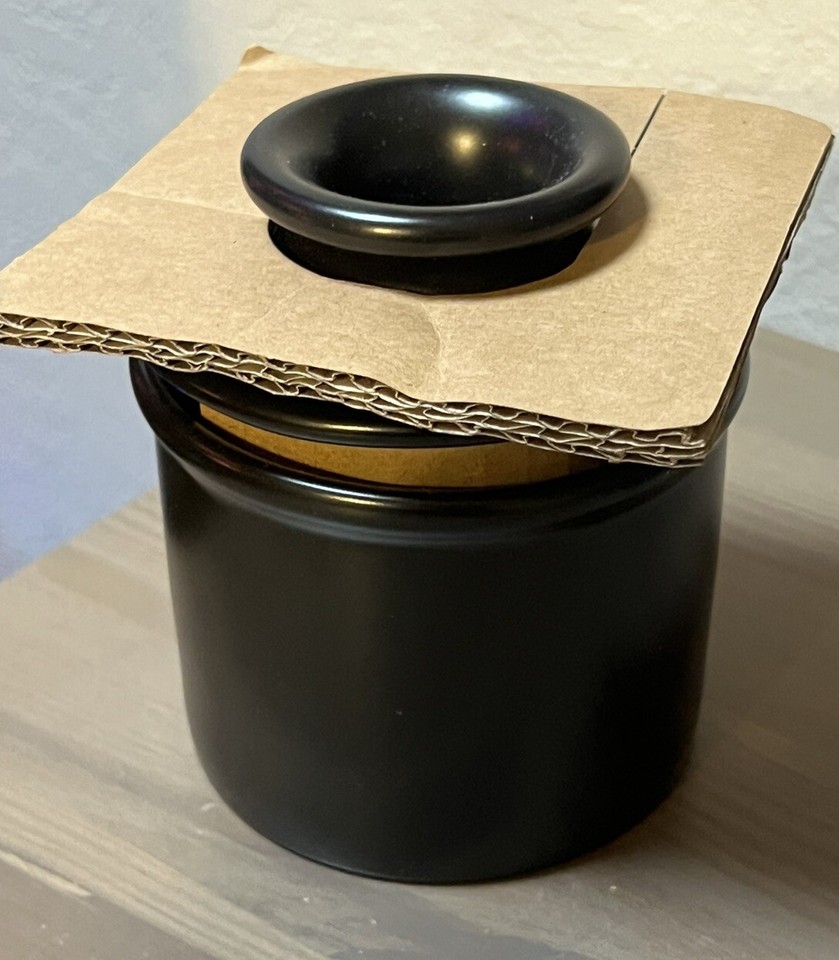 Butter Bell L. Tremain Butter Keeper Black Matte Finish NWOB | eBay