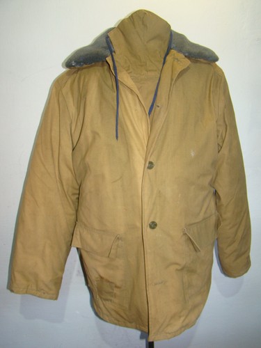 Soviet russian officer winter field jacket afganka Afganistan war ...